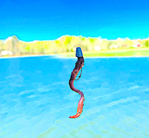 TEXAS RIGGED RED WORM – Rambling Angler Outdoor Products